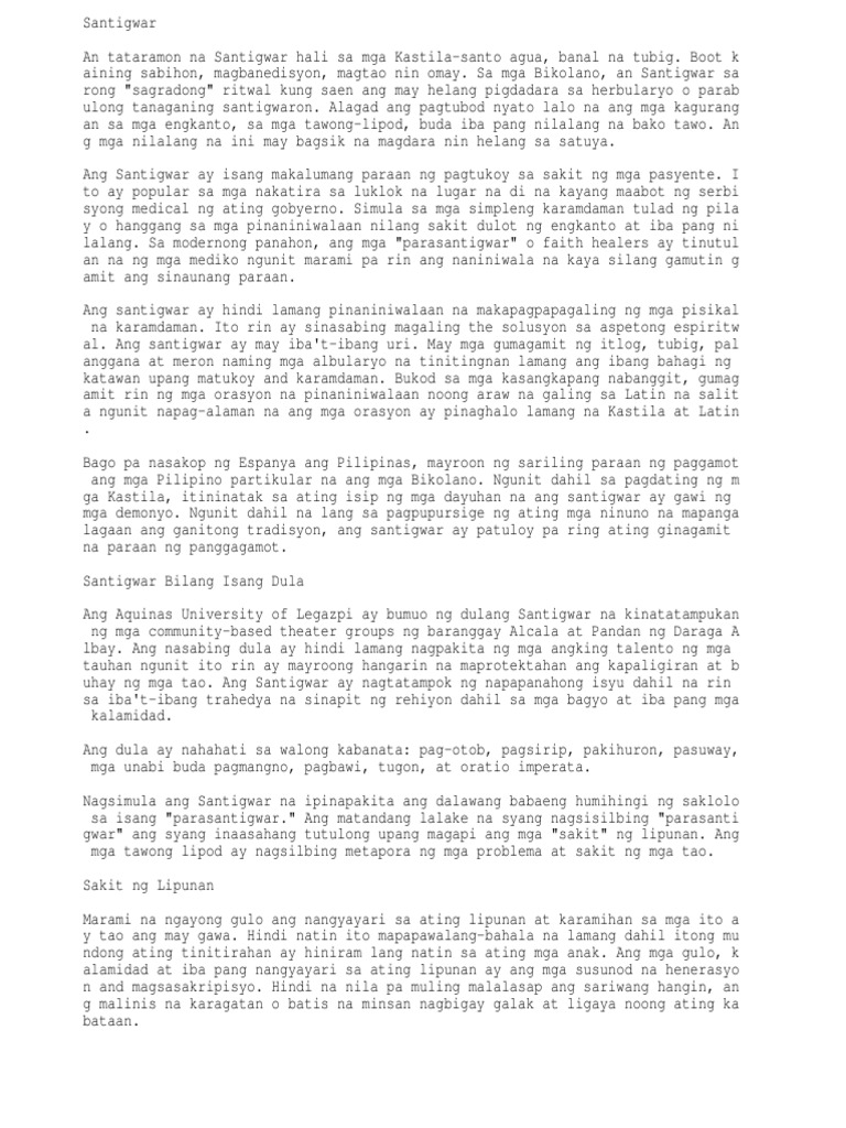 Santigwar | PDF