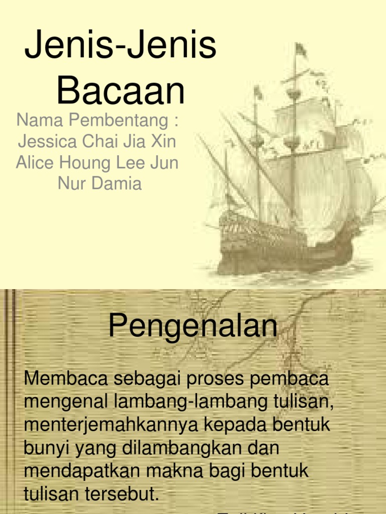 Jenis-Jenis Bacaan | PDF