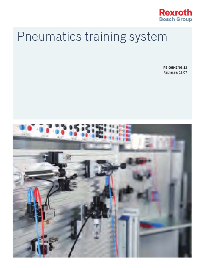 Training System Pneumatic | PDF | Mains Electricity | Power Supply