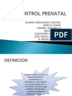 Control Prenatal GPC 2016 MSP | PDF | El embarazo | Parto prematuro