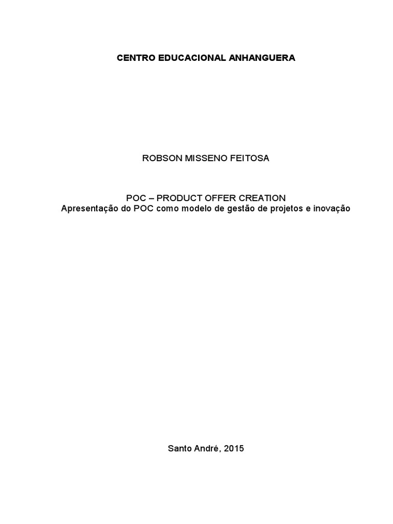 TCC Msa Final | PDF | Qualidade (negócios) | Medição