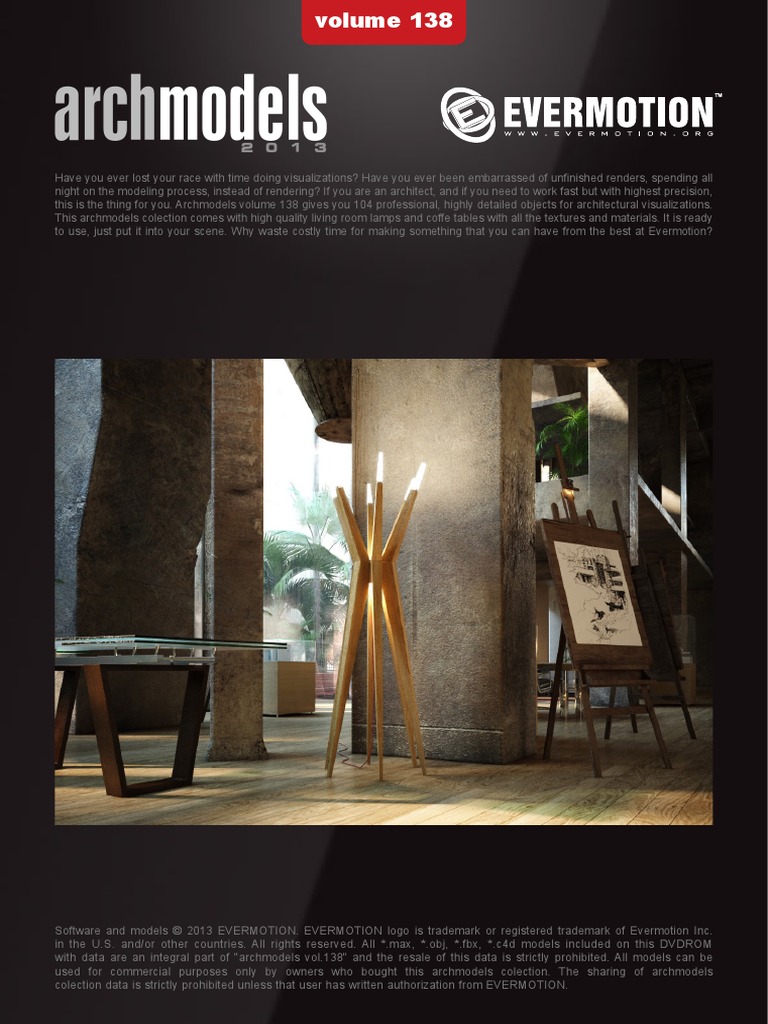 Archmodels Vol 138 PDF | PDF | Rendering (Computer Graphics) | Texture Mapping