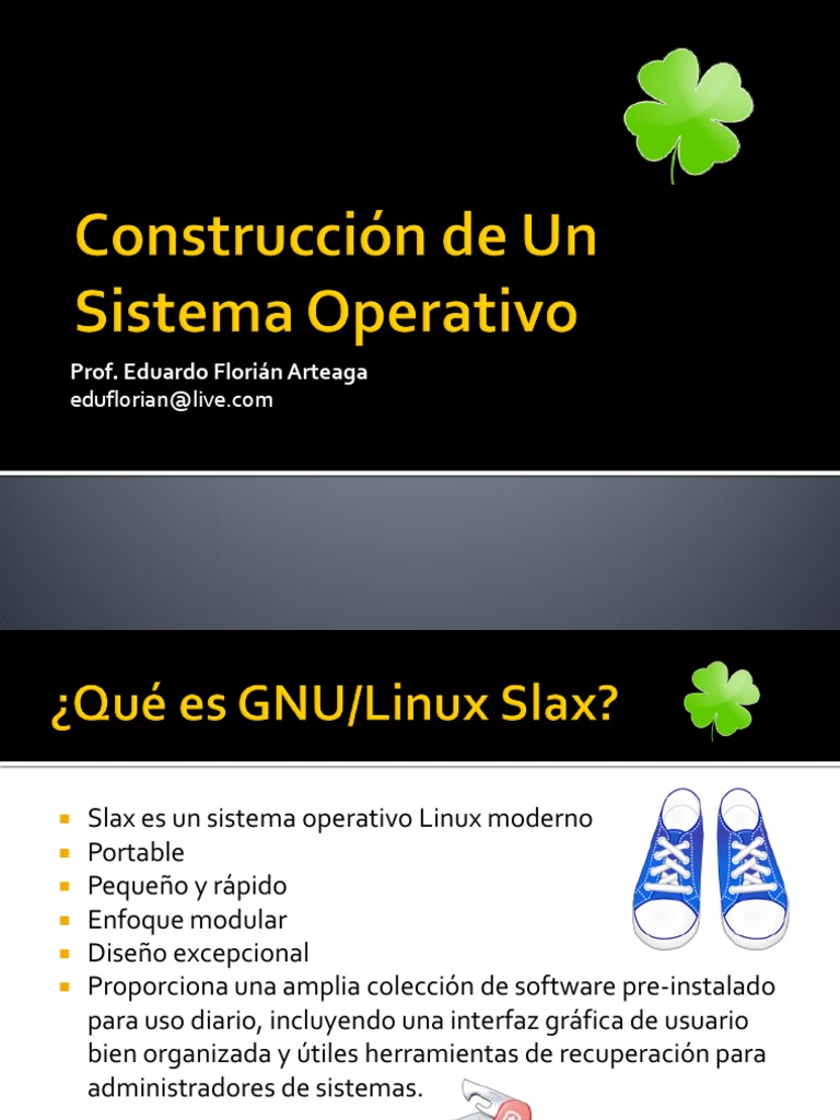 Slax Linux | PDF | Informática