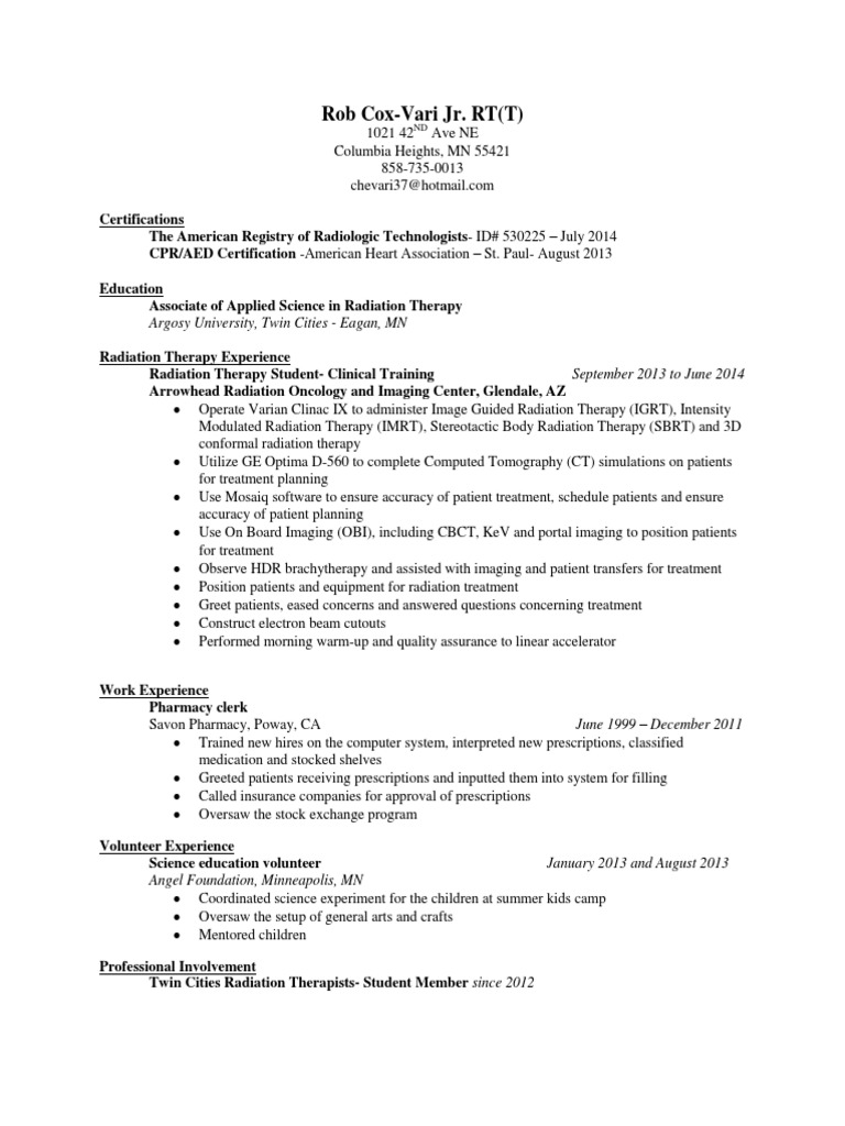 Robresume | PDF