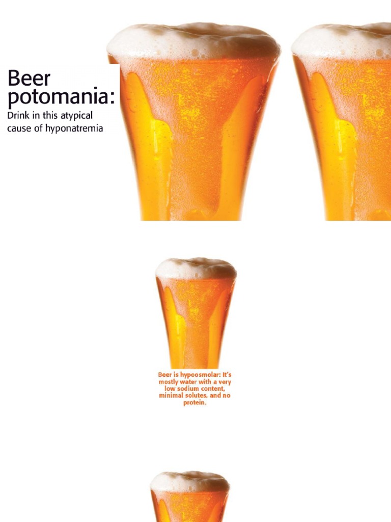 potomania | Medical Specialties | Clinical Medicine