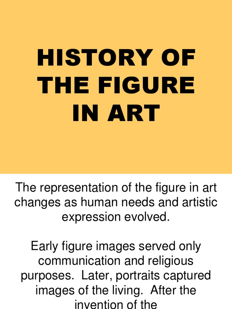 Evolution of Human Figure in Art | PDF | Portrait Painting | Sculpture