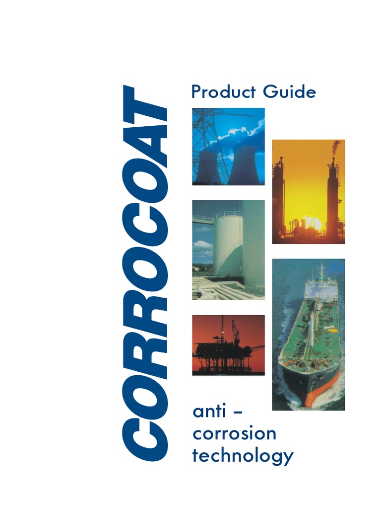 Corrocoat Anti-Corrosion Product Guide | PDF | Epoxy | Fiberglass