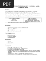 Method Statement-Hard Landscaping Works | PDF | Economic Sectors ...