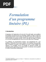 La Programmation Linéaire EXERCICES CORRIGES | PDF | Optimisation linéaire