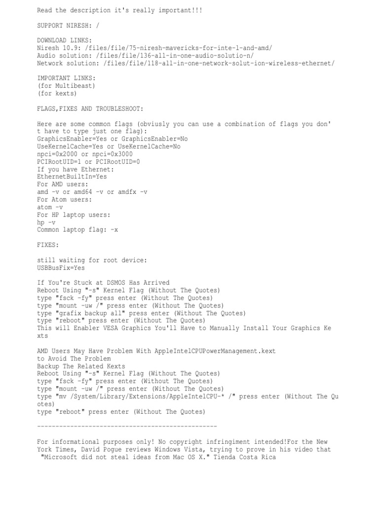 Niresh Mac Flags | PDF | Mac Os | Macintosh Platform