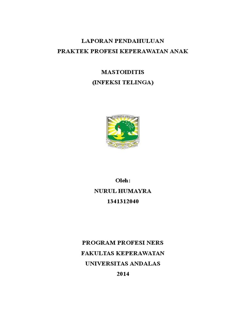 Penanganan Mastoiditis pada Anak | PDF
