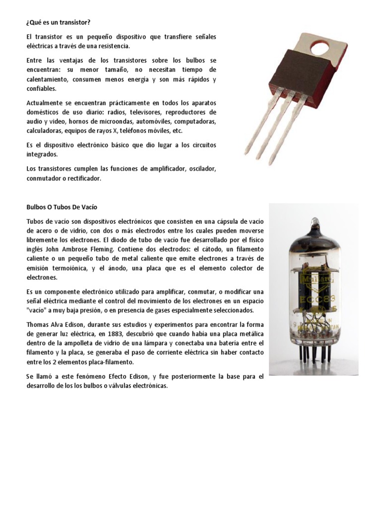 Diodo | PDF | Diodo | Tubo vacío