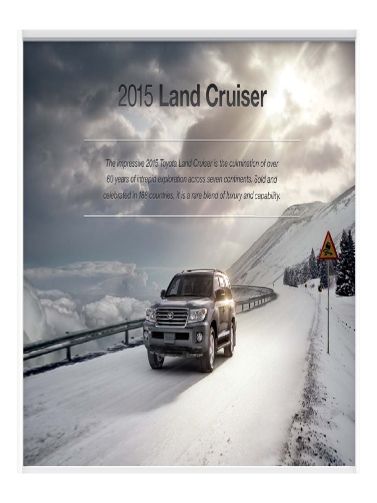 Toyota Landcruiser LC200 PDF | PDF | Anti Lock Braking System ...