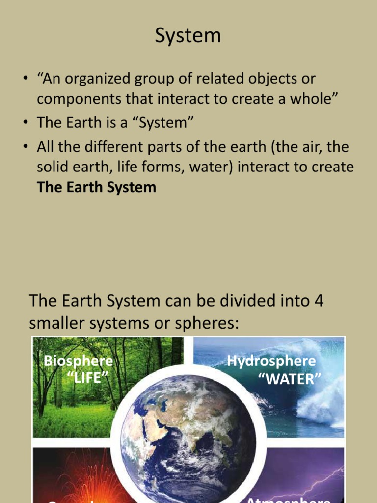 Understanding Earth's Systems and Energy | PDF