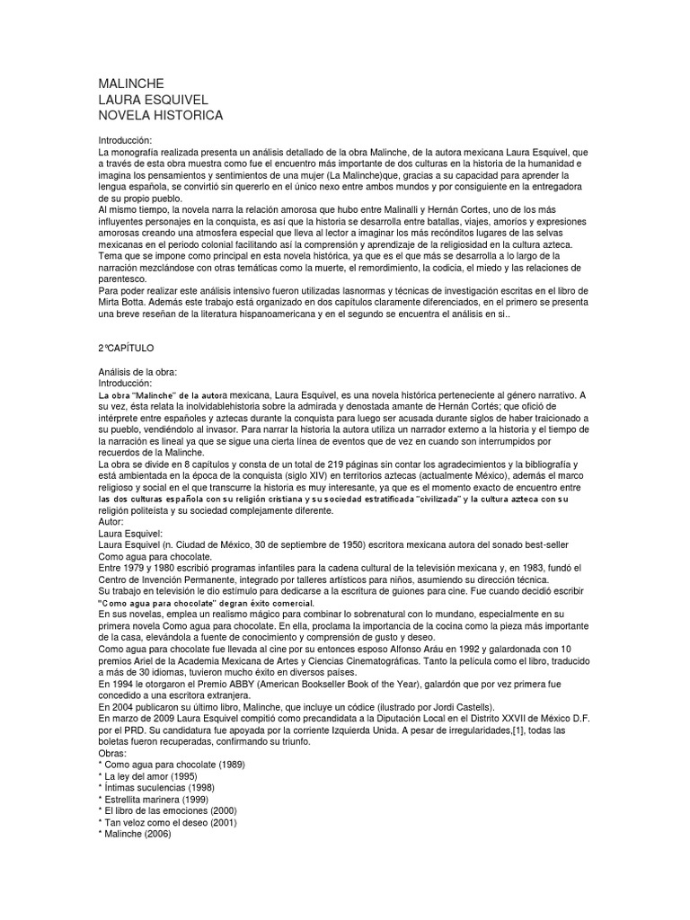 MALINCHE | PDF | Novelas | Religión y creencia