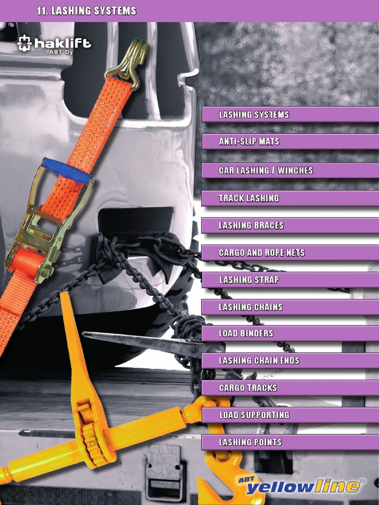 Load Fastening, Lashing, Supporting | PDF | Friction | Cargo
