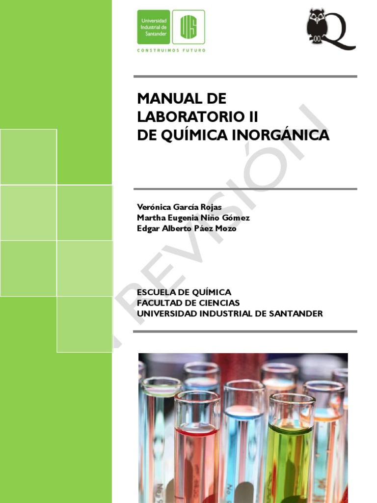 Trioxalato de Cromo (III) de Potasio TriHidratado PDF | PDF | Complejo ...