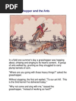 The Ant and The Grasshopper Script | PDF