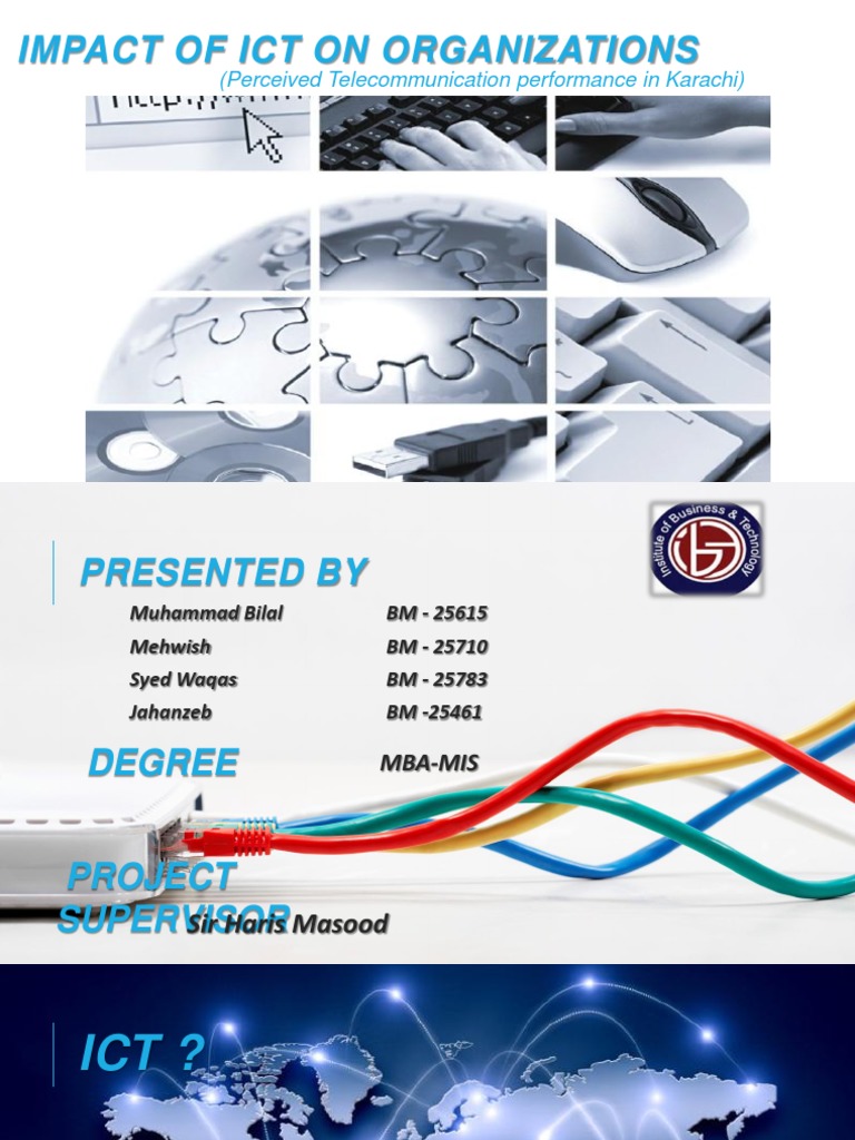 ICT's Impact on Organizational Performance | PDF | Telecommunication ...