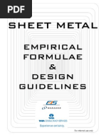 Design Guidelines - SheetMetal PDF | PDF | Sheet Metal | Procedural ...