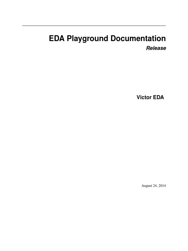 Eda Playground | PDF | Hardware Description Language | Web Browser