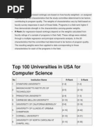 QS Computer Science Rankings 2025 | PDF | Educational Organizations ...