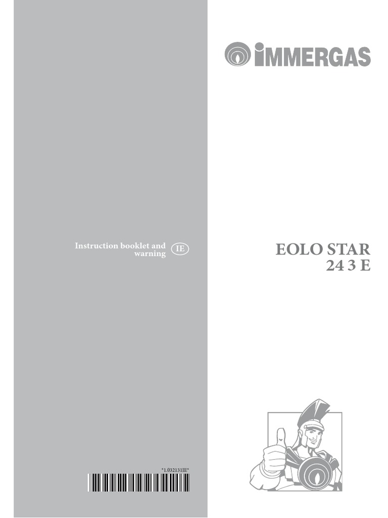 Eolo Star 24 3E - EN PDF | PDF | Thermostat | Chimney