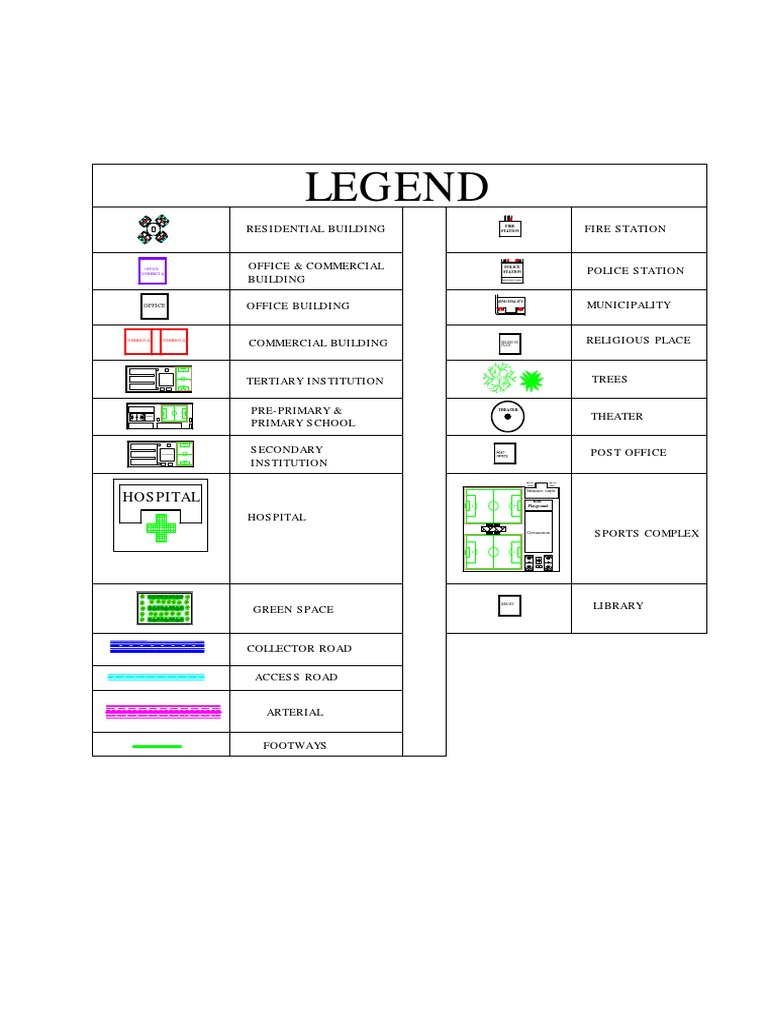 Legend: Hospital | PDF | Business