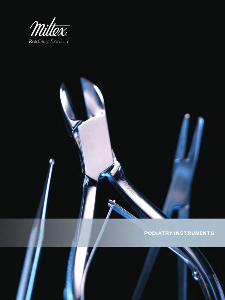 Catalogo Podologia Miltex PDF | PDF | Sterilization (Microbiology ...
