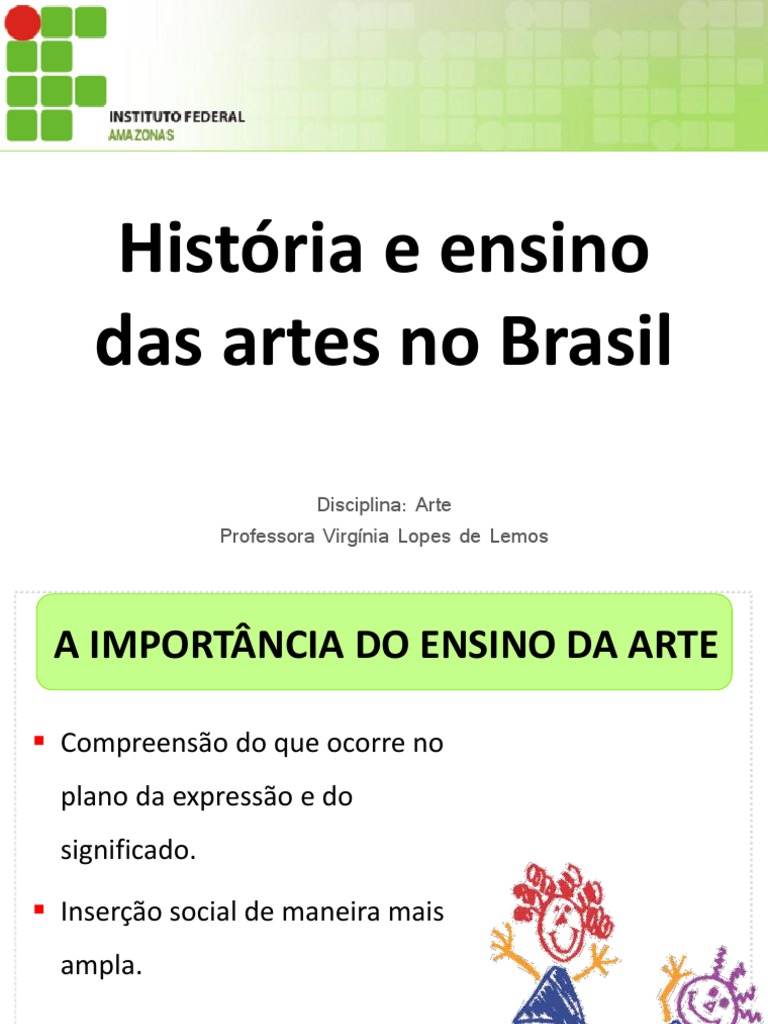 História Da Arte e o Ensino Das Artes No Brasil | PDF | Escolas | Artes ...