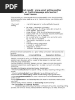 ACE Writing Strategy: Student Handout | PDF | Essays | Communication
