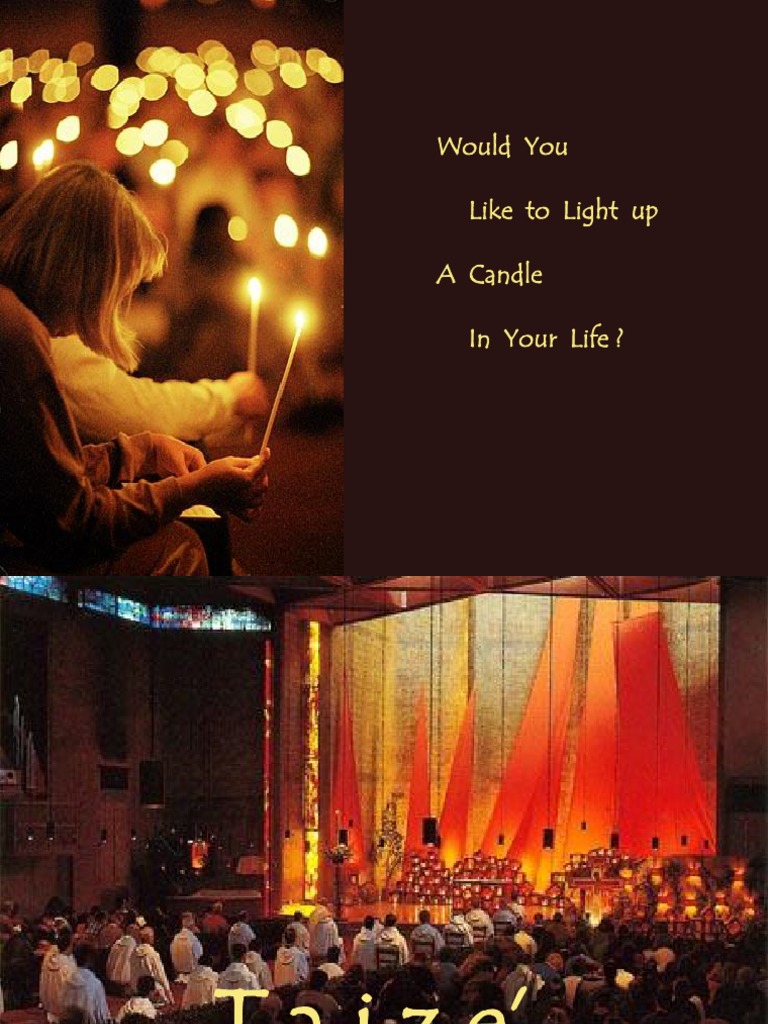 Taize | PDF | Christian Liturgies | Christian Worship Practices