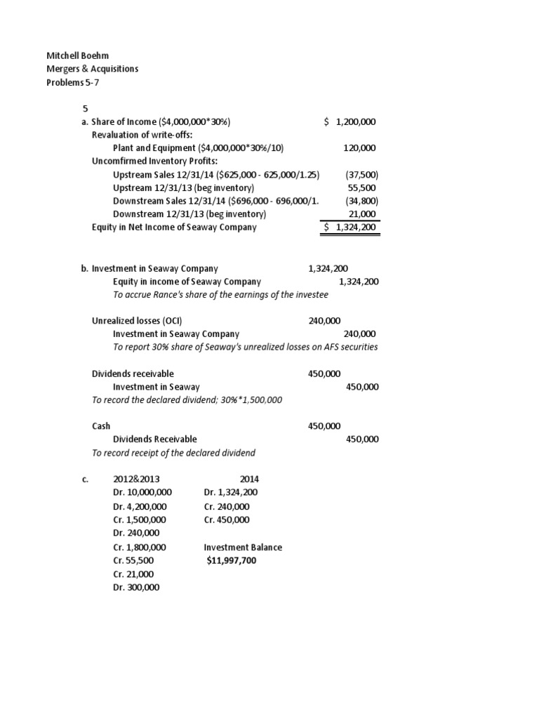 advanced-accounting-chapter-1-problems-5-7