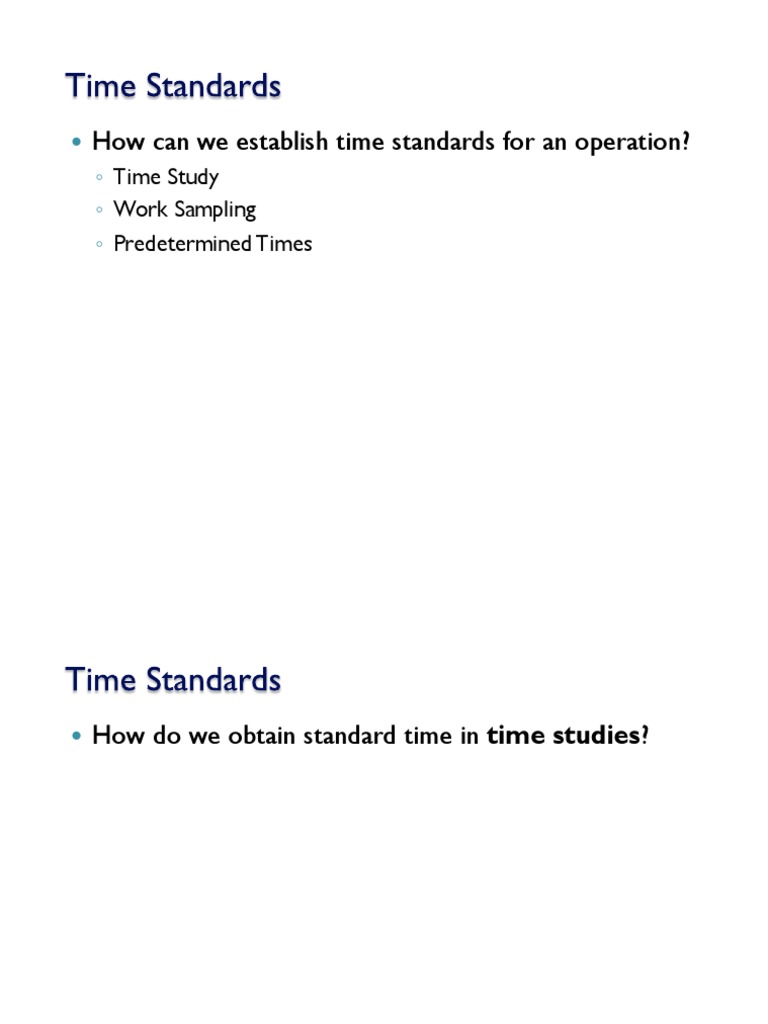 10 - Predetermined Time Systems PDF | PDF | Weight | Acceleration
