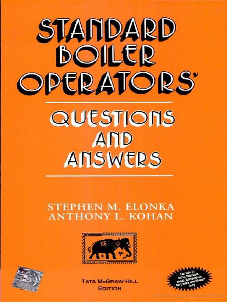 Standard Boiler Operators, Questions and Answers | PDF