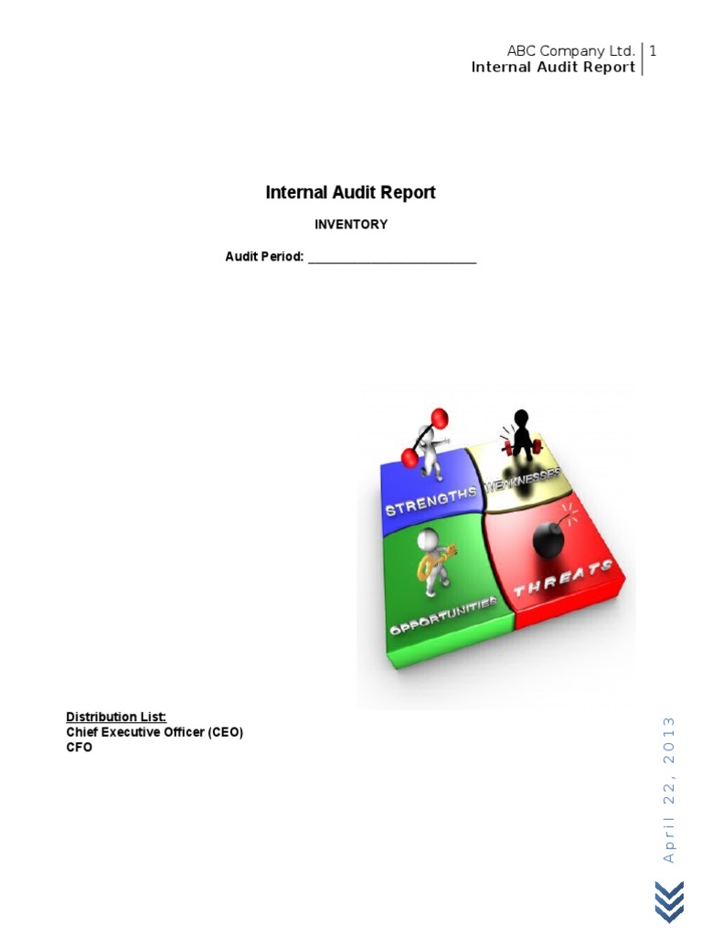 Inventory Internal Audit Report 2013 | PDF