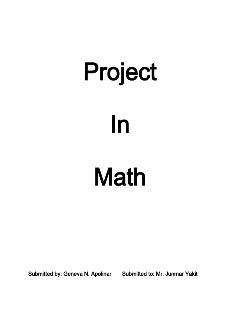 Project | Quadratic Equation | Mathematical Concepts