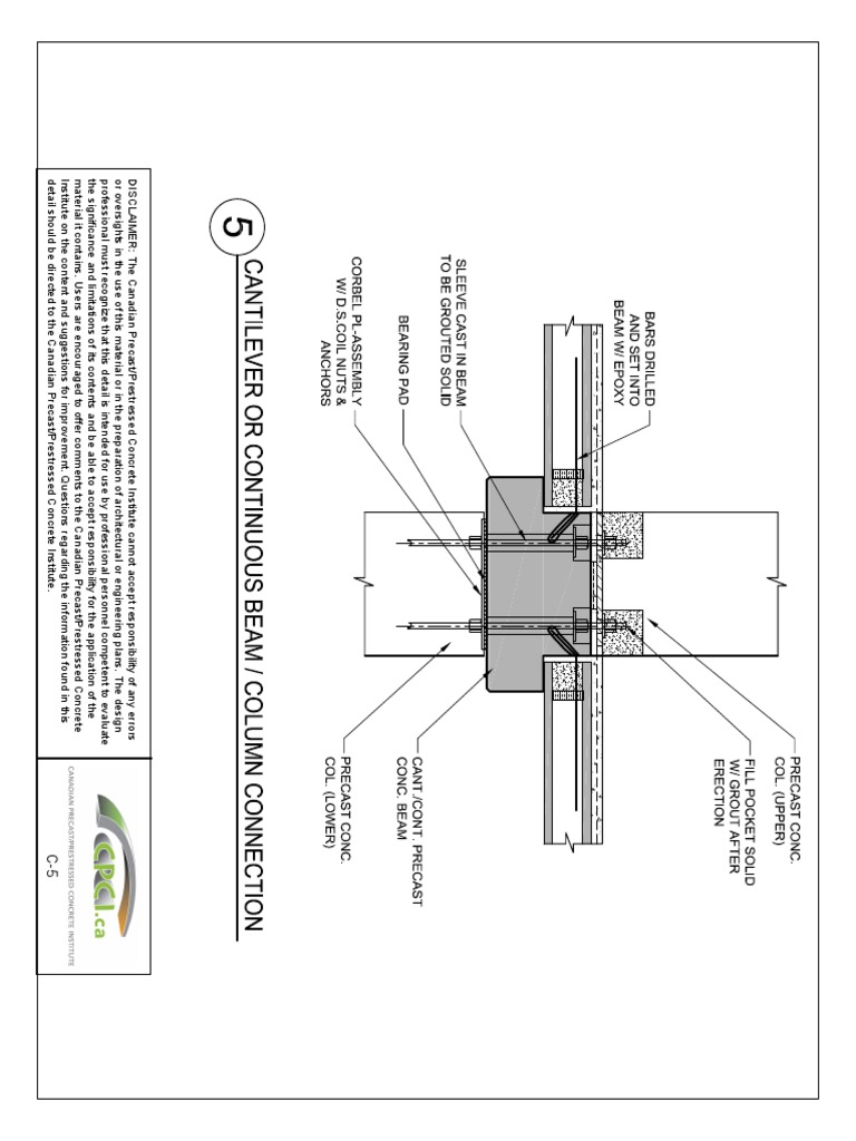 Disclaimer: Precast Concrete Use | PDF