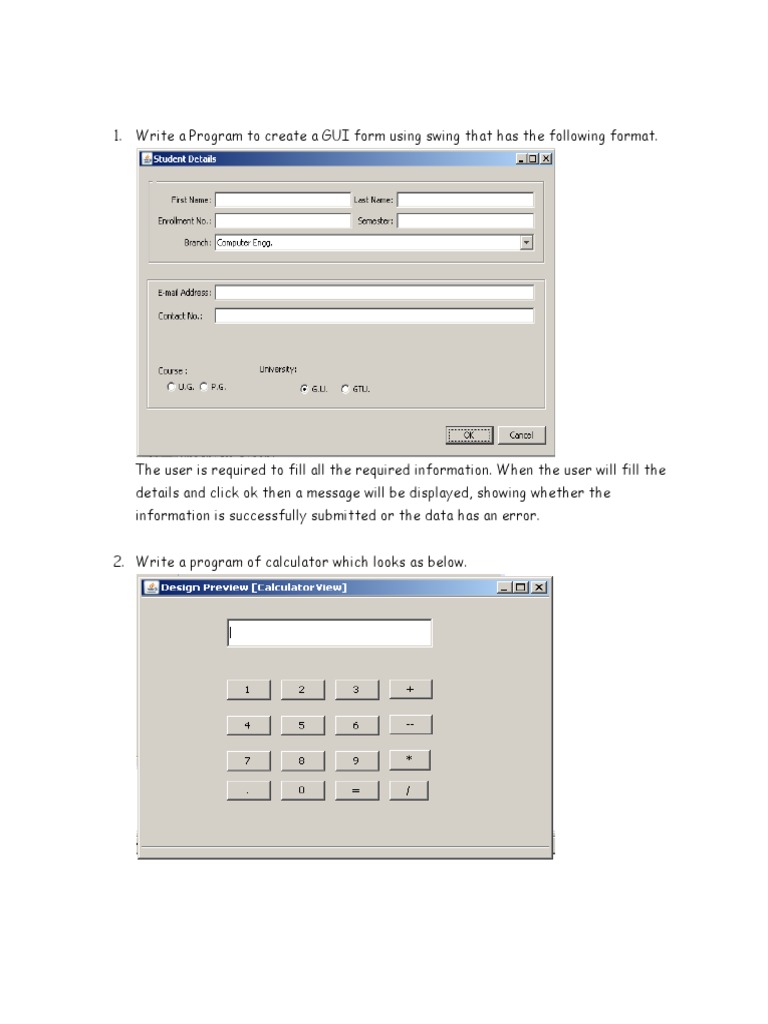 AJT - Practical List | PDF | Java Server Pages | Java Servlet