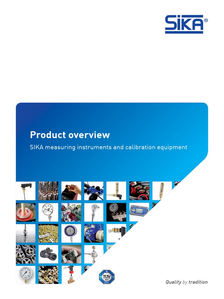 SIKA Product Overview | PDF | Sensor | Thermometer
