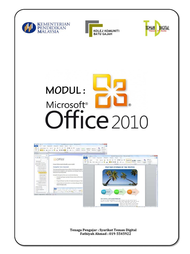 Nota Ms Word 2010 | PDF