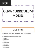 The Oliva Model | PDF | Curriculum | Education Theory