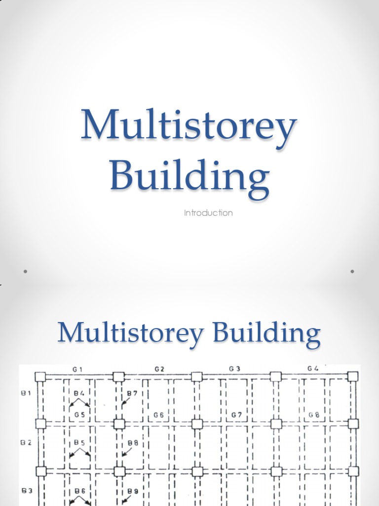 Multistoreybuilding | PDF | Framing (Construction) | Beam (Structure)