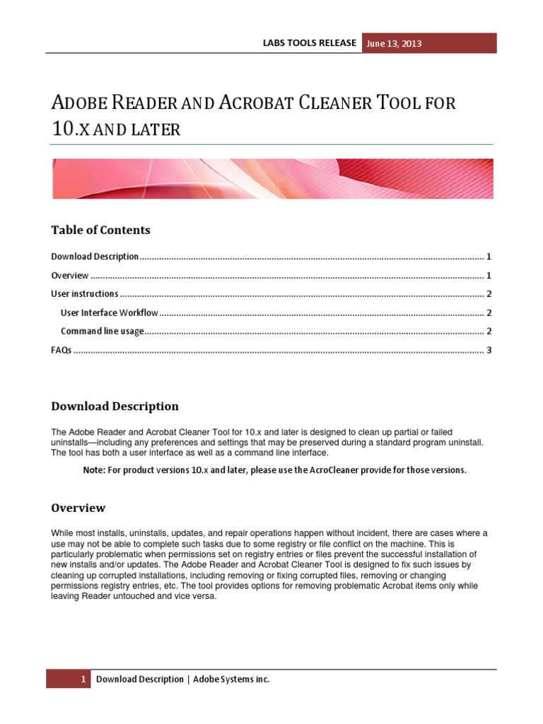 Download Adobe Cleaner Tool - fasrboston