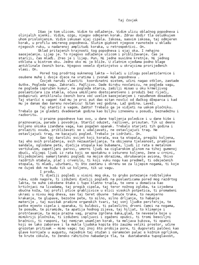 Alija Isakovic Taj covjek