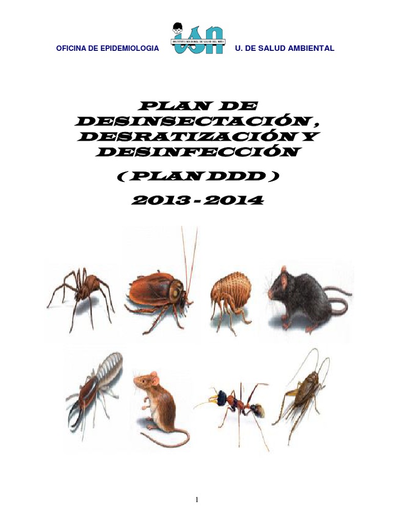 Plan de Fumigacion Desratizacion PDF | PDF | Rata | Pesticida