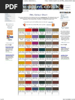 Revell Paint Conversion Chart | PDF | Grey | Blue