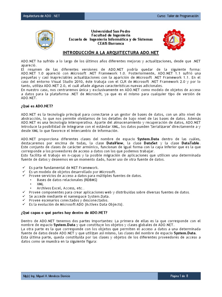 Acceso A Datos Con ADO | PDF | Active X Data Objects | SQL