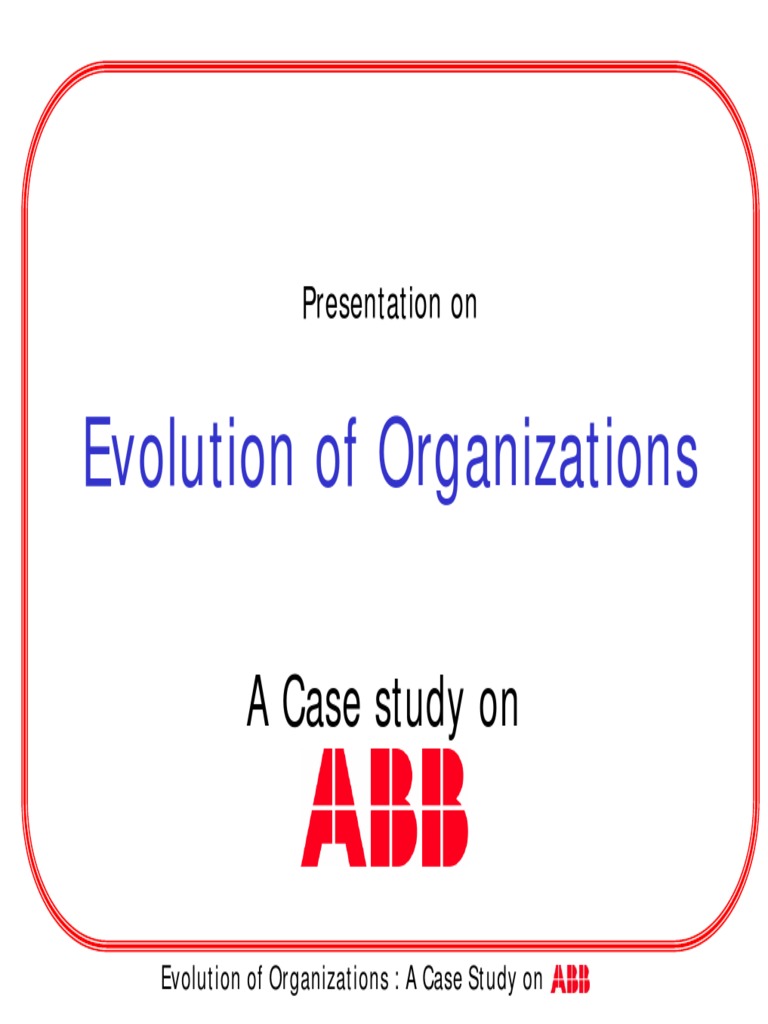ABB Case Analysis Illustration | PDF | Mergers And Acquisitions | Economies