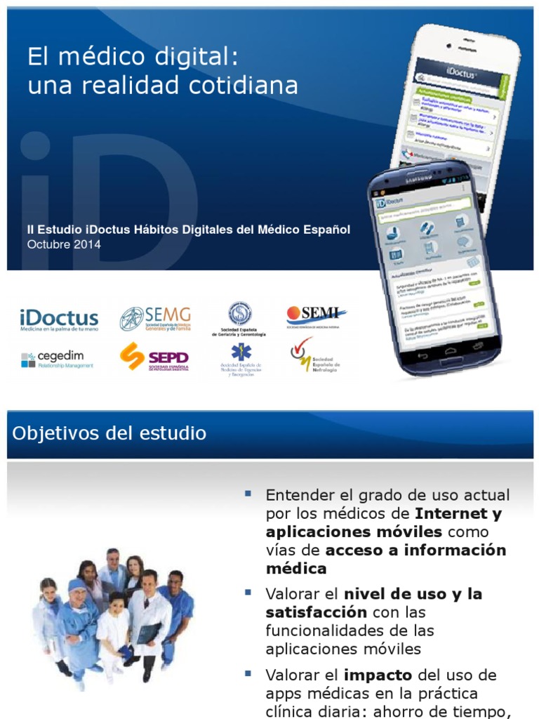 II Estudio Idoctus Hábitos Digitales Del Médico Español | PDF ...